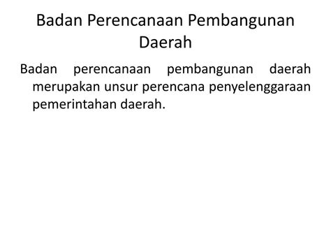 PPT PENYELENGGARAAN PEMERINTAH AN DAERAH PowerPoint Presentation