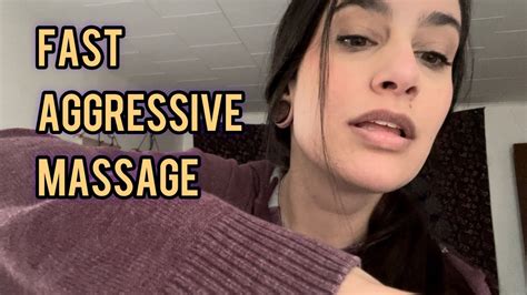 Asmr Fast And Aggressive Massage Shoulders Arms Neck Youtube