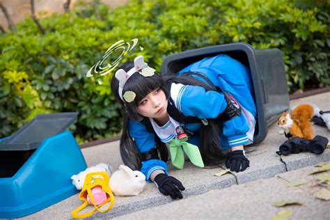 G Cosplay Kasumizawa Miyu Blue Archive Photos Cosplaytele