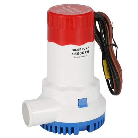 Bilge Pump For Boat Dc12v 1500gph Small Bilge Pump Grandado