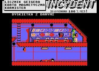 Screenshot Of Incydent Atari 8 Bit 1993 MobyGames