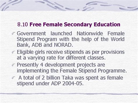 Growth Strategies In Secondary Education Interface Between Government