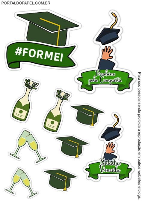 Topo De Bolo Formatura Para Imprimir Porn Sex Picture