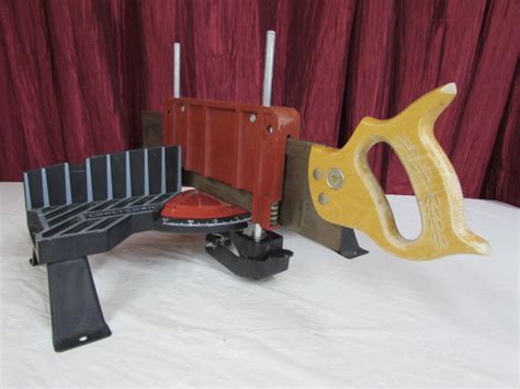Lot Detail Vintage Craftsman Miter Box Saw