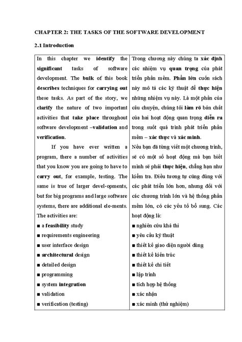 chapter 2 tiếng anh chuyên ngành chapter 2 the tasks of the