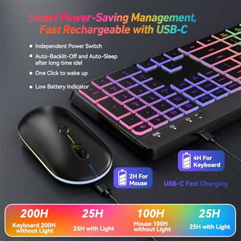 Experience Comfort And Style With Earlylit Wireless Combo Electronikz