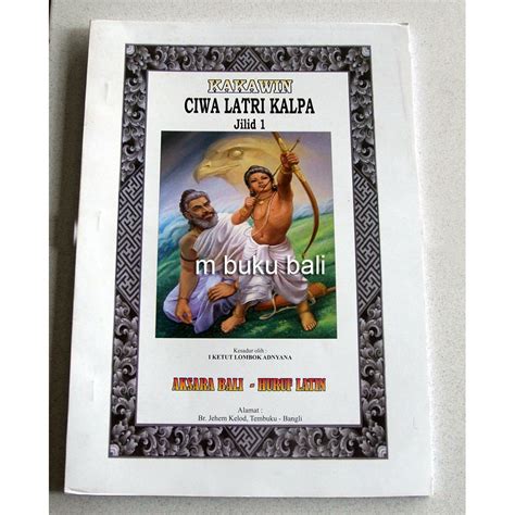 Jual Kakawin Ciwa Ratri Kalpa Jilid 1 2 Siwaratri Siwalatri Siwa Latri Shopee Indonesia