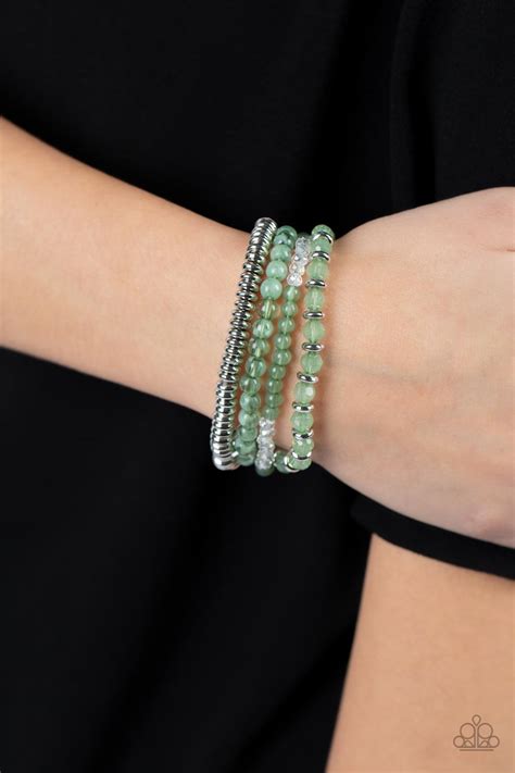 Destination Dreamscape Green Paparazzi Bracelet Jewelryblingthing