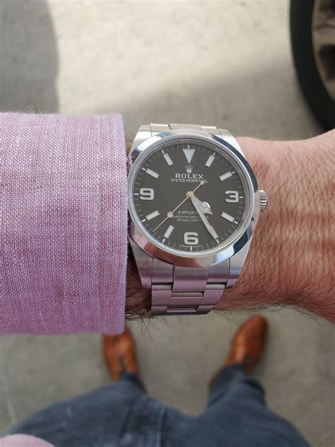 WTS Rolex Explorer I 214270 Mk 2 Full Lume Dial Watchexchange