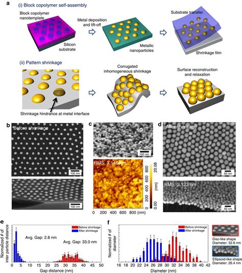 Formation Of Nanoparticle Ensemble Visible Metamaterials A Schematic