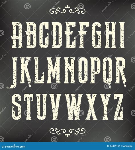 Vintage Font Yellow Gold Metallic Alphabet Letters Word Text Series