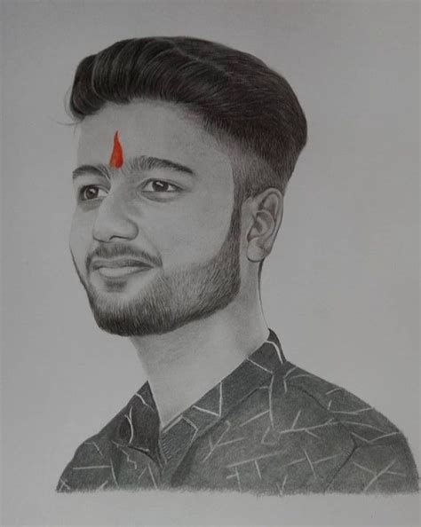 Pencil Sketch Drawing Vishal Singh How To Draw Hair Short Hair