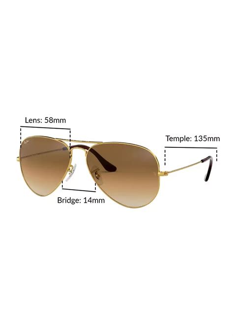 Buy Ray Ban Ray Ban Aviator Large Metal RB3025 001 51 Unisex Global