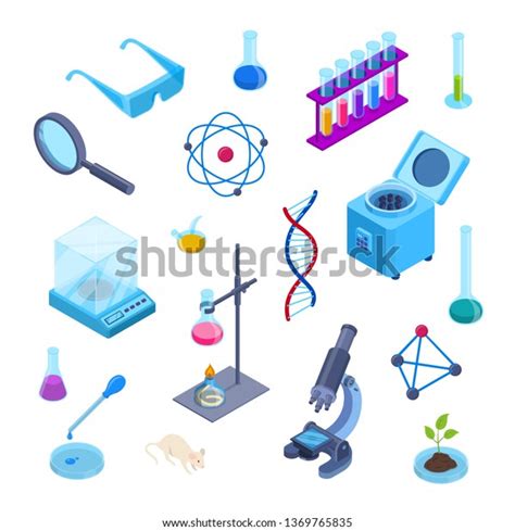 Science Lab Chemistry Research Vector D Stock Vector Royalty Free Shutterstock