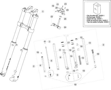 34 Front Fork Beta Genuine