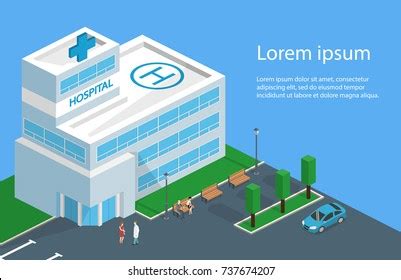 10 036 3d Hospital Building Images Stock Photos 3D Objects Vectors