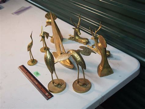 Brass Figurines Bodnarus Auctioneering