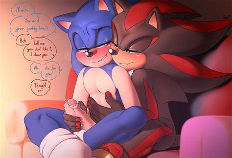 Rule 34 2boys Anthro Balls Black Body Blue Body Blush Bodily Fluids