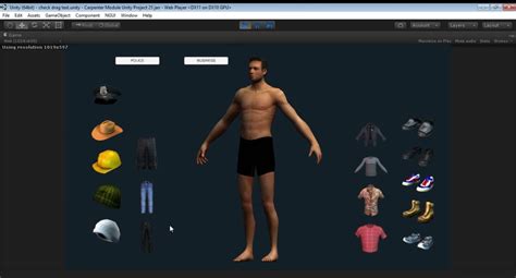 Drag And Drop Customization Of Character Using UNITY D YouTube