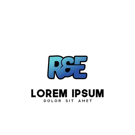 Re Initial Logo Design Vector 29780005 Vector Art At Vecteezy