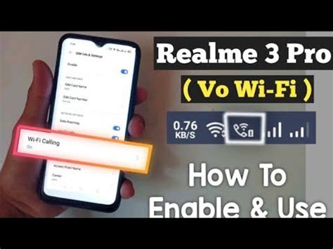 Realme WiFi Calling Realme VoWiFi Call Kaise Kare Realme WiFi Calling Settings YouTube