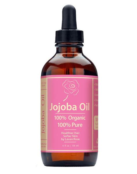 Organic Unrefined Cold Pressed Jojoba Oil By Leven Rose Leven Rose