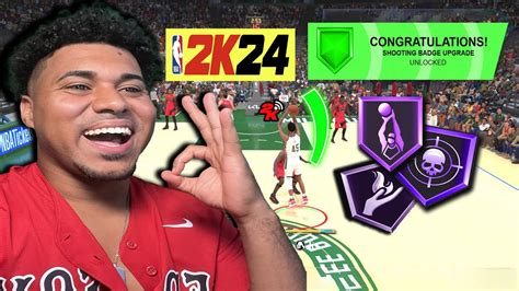 Quickest Method To Unlock All SHOOTING BADGES In NBA 2K24 YouTube
