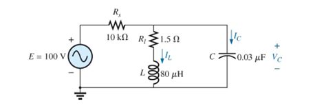 Solved Use Multisim For AC Analysis And Plot Vc Capacitor Chegg Com