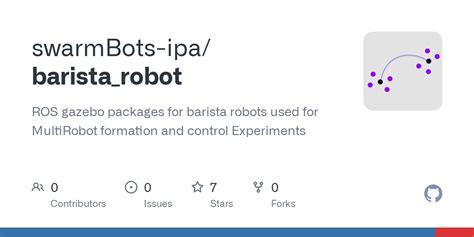 Github Swarmbots Ipa Barista Robot Ros Gazebo Packages For Barista