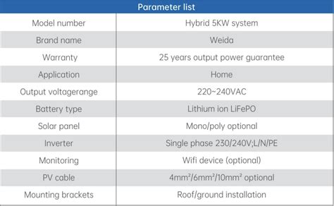 5kw Hybrid Solar System Xiongba Automation