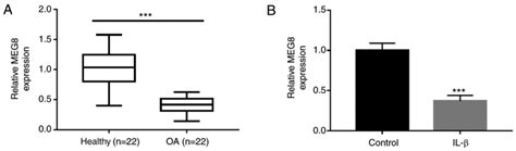 LncRNA MEG8 Is Downregulated In Osteoarthritis And Regulates