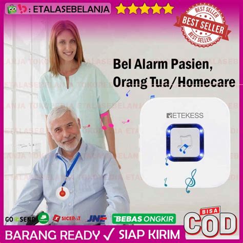 Jual Tombol Panggil Dengan Bel Alarm Lampu Untuk Pasien Orang Tua