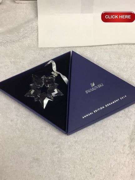Swarovski Annual Edition Ornament 2019 Rideau Auctions