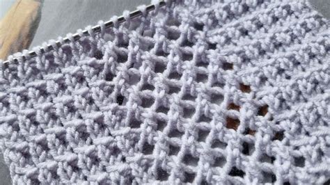 Секционный узор с рельефом и ажуром ️🧶knitting Pattern Knit Patterns Knitting Techniques