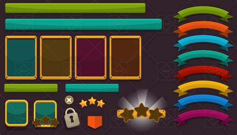 Casual And Fancy Gui Pack Gamedev Market