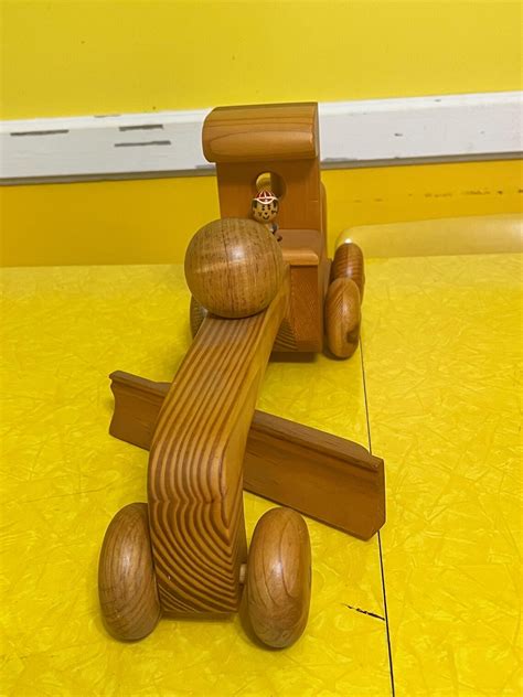 Wooden Grader Hand Made Construction Toy Handmade Etsy