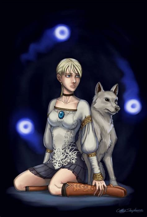 Capcoms Haunting Ground Fiona Belli And Hewie Surrounded By