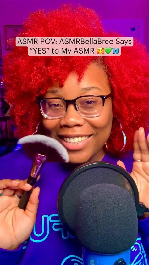 Asmr Pov Asmrbellabree Says Yes” To My Asmr 🥰💚🦋 Asmr Asmr Video