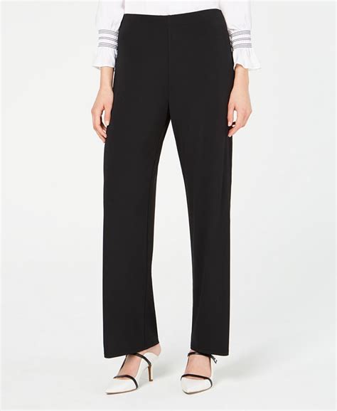 Alfani Solid Knit Pull On Pants Created For Macys Macys