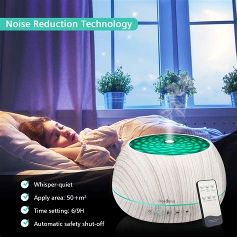 Daroma 1000ml Essential Oil Diffuser Bluetooth Speaker Remote Control