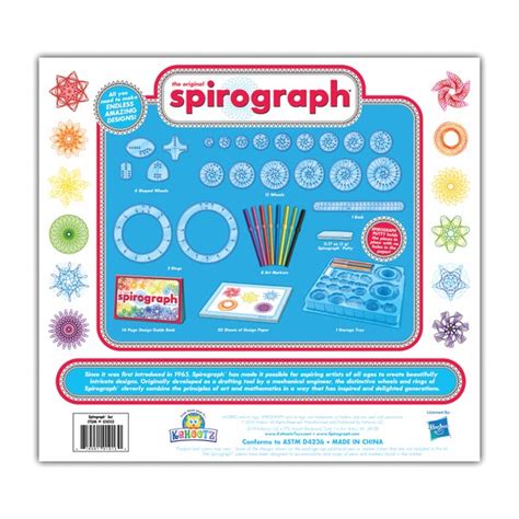 Spirograph Kit With Markers Paper Plus