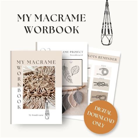 Macrame Ebook Etsy