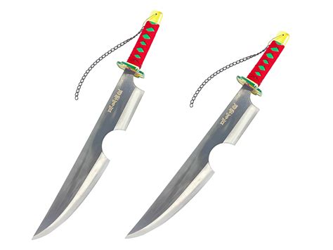 Katana Demon Slayer Tengen Uzui Pack Katanas Lame M Tal Noire Armes De Collection Mangas
