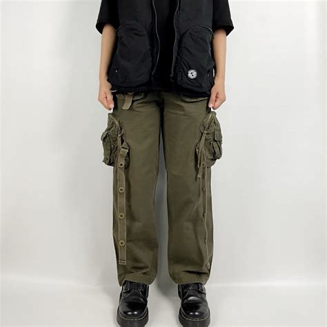Jual CELANA CARGO PANJANG PRIA ARMY NAVY AF CARGO PANTS D MULTI POCKET STRAIGHT FIT Shopee