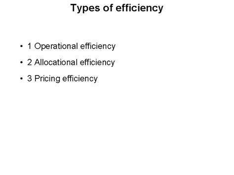 Stock Market Efficiency Corporate Finance 26 Stock Market