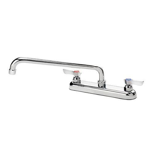 13 812l Krowne Silver Series 8 Cc Deck Mount Kitchen Faucet With 12
