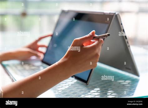 Female Freelance Developer Coding And Programming Coding On Two With