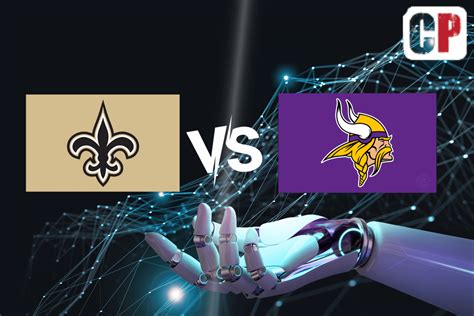 New Orleans Saints At Minnesota Vikings Ai Nfl Prediction 111223
