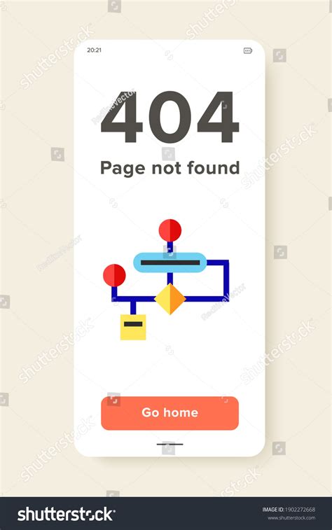 Stylized Flowchart Programming Planning Structure Algorithm เวกเตอร์