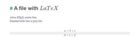Gray Bar Over Latex Blocks Beta · Issue 4045 · Zettlrzettlr · Github